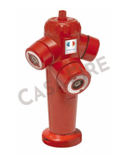 Poteau d'incendie DN100 conforme aux normes marocaines